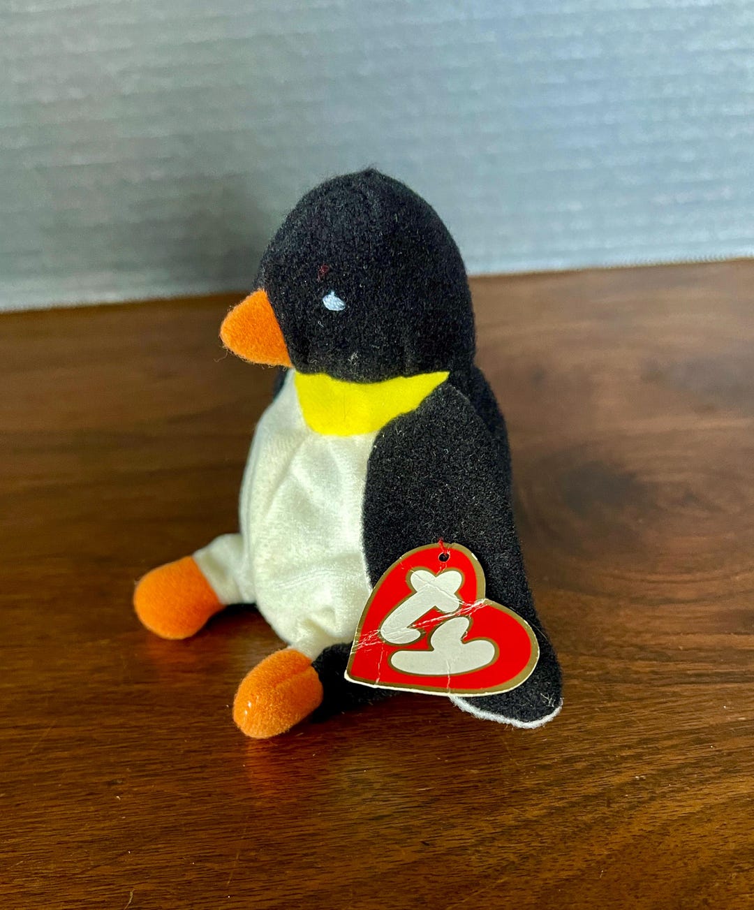 1993 Ty Teenie Beanie Babies, " Waddle" the Penguin, MFD for Mcdonalds ...