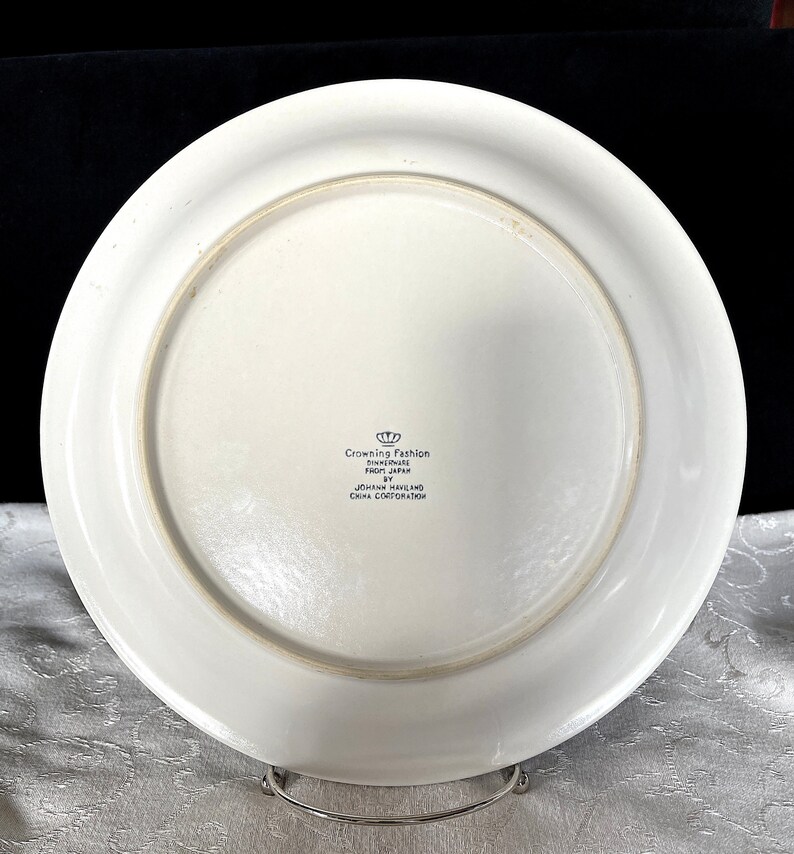 1980's Crowning Fashion, Dinnerware From Japan, Johann Haviland China ...