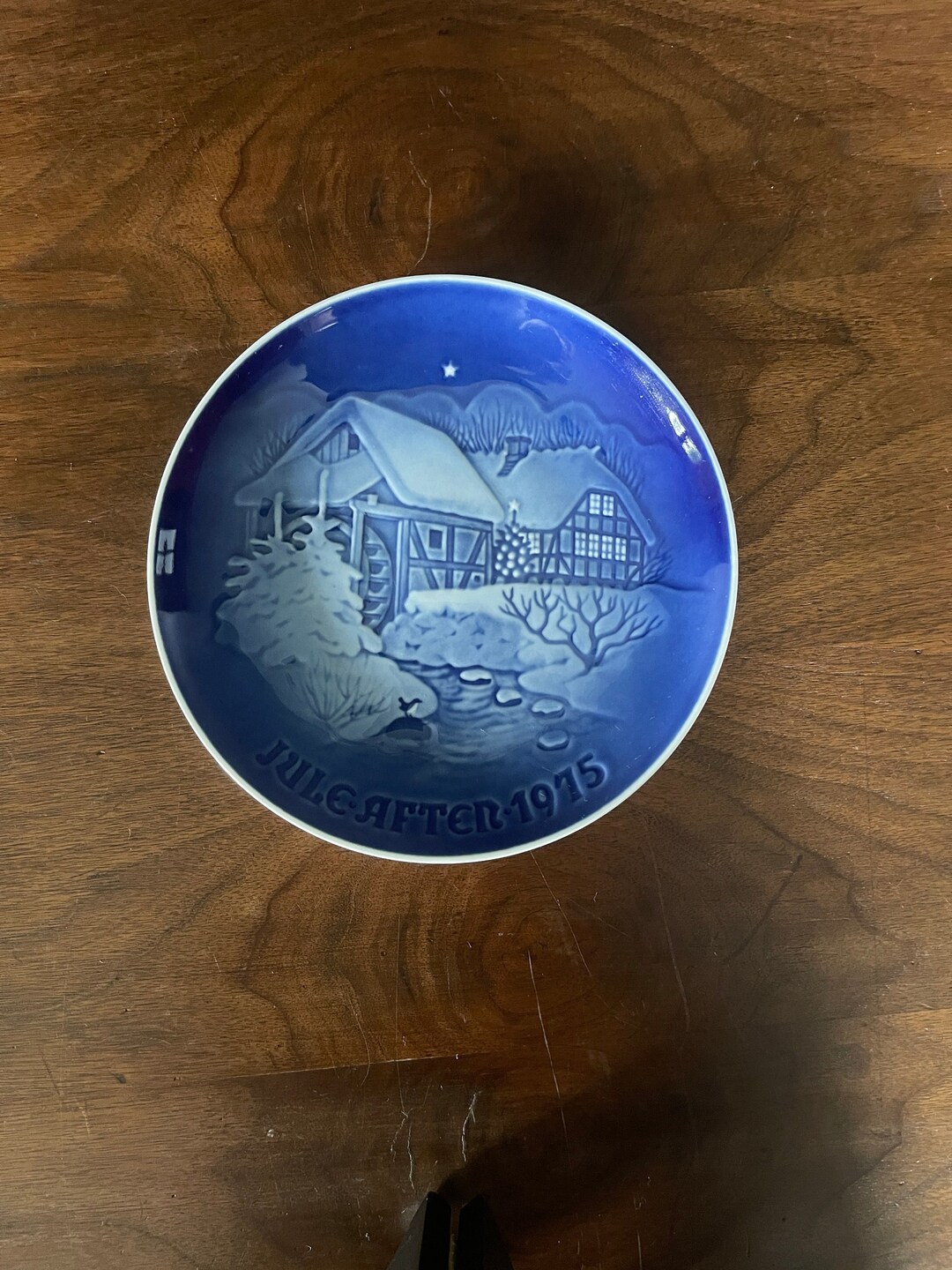1973 "jule.aften", Country Christmas, Copenhagen Porcelain, Limited Ed ...