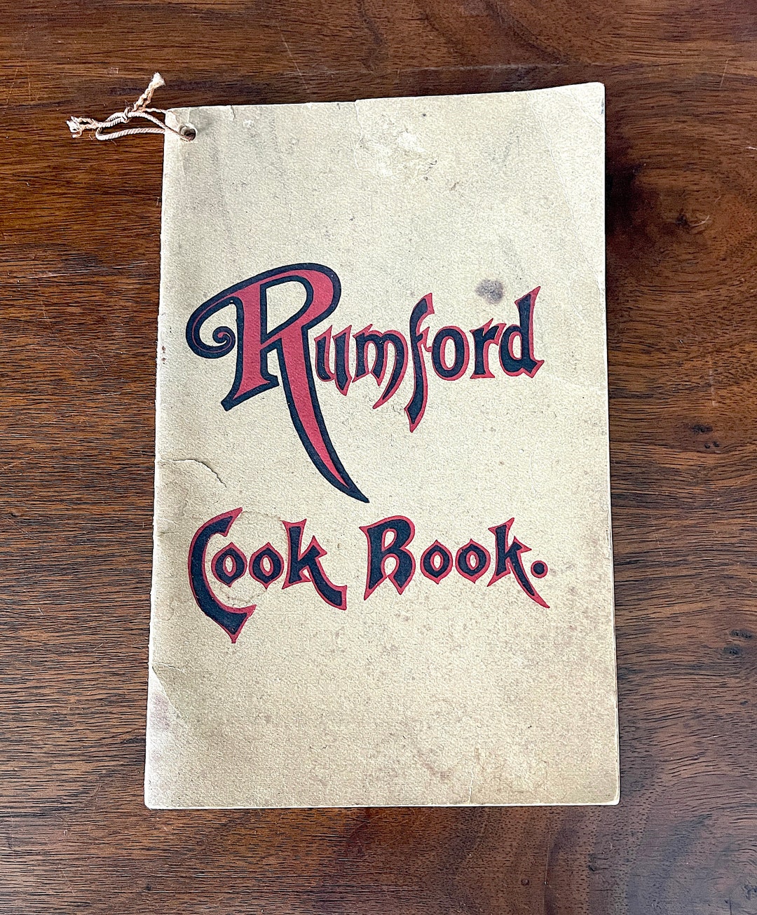 1930's-40's Rumford Cook Book, Rumford Baking Powder by Fannie Merrit ...