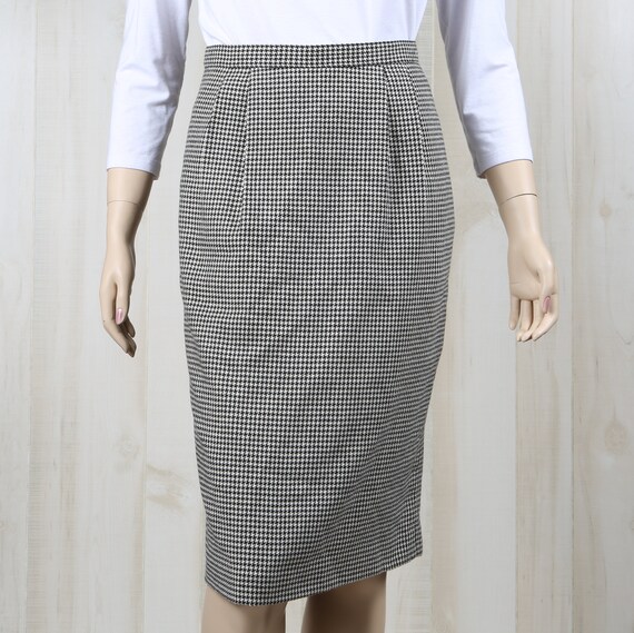 1970's REDUCED Bert Newman Suit, Black & White Hounds… - Gem