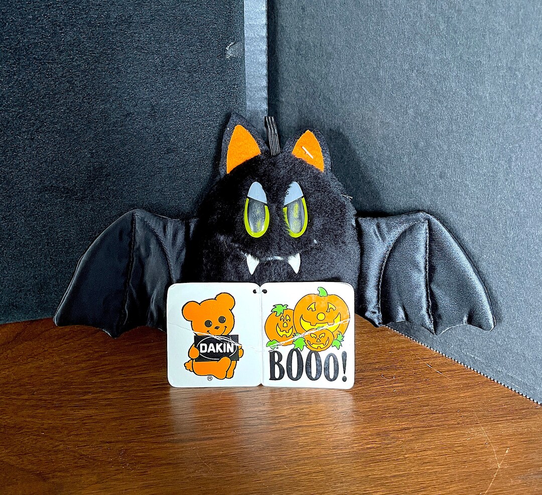 1983 DAKIN & Co, belfry Bat Squeaks Shaken, Black Orange White, Surface ...