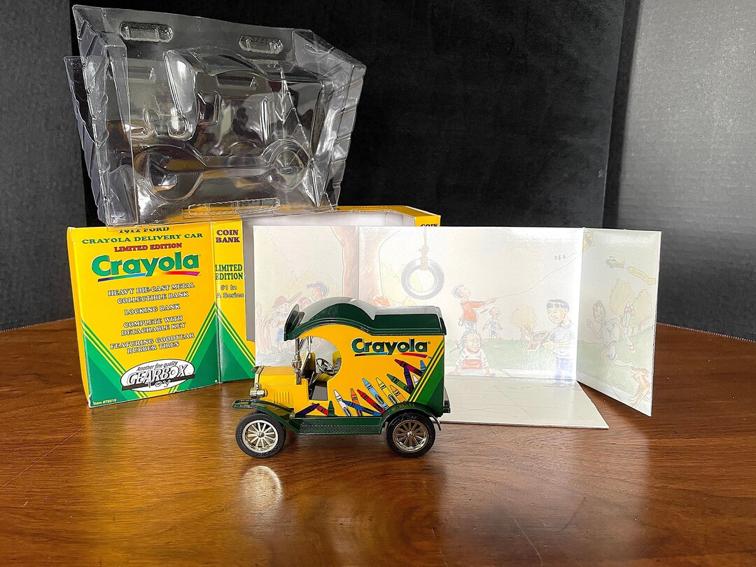 1998 CRAYOLA Ford 1912 Delivery Car Heavy Die-cast Metal - Etsy
