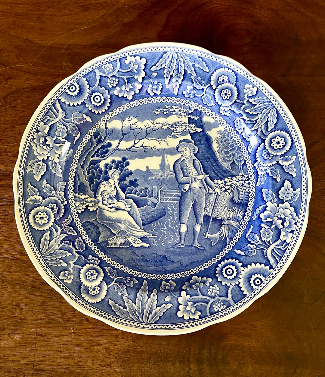 1990's the SPODE Blue Room Collection, "woodman", Excellent VTG ...