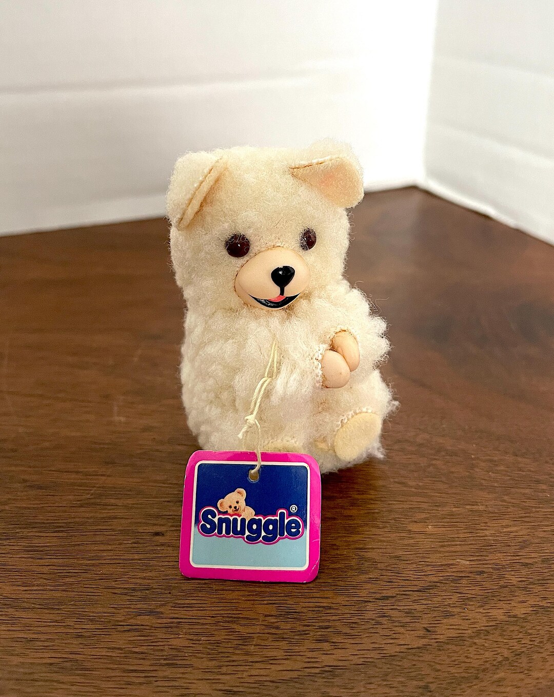 1980's RUSS SNUGGLE Bear Finger Hugger Toy, Mini Snuggle Laundry ...
