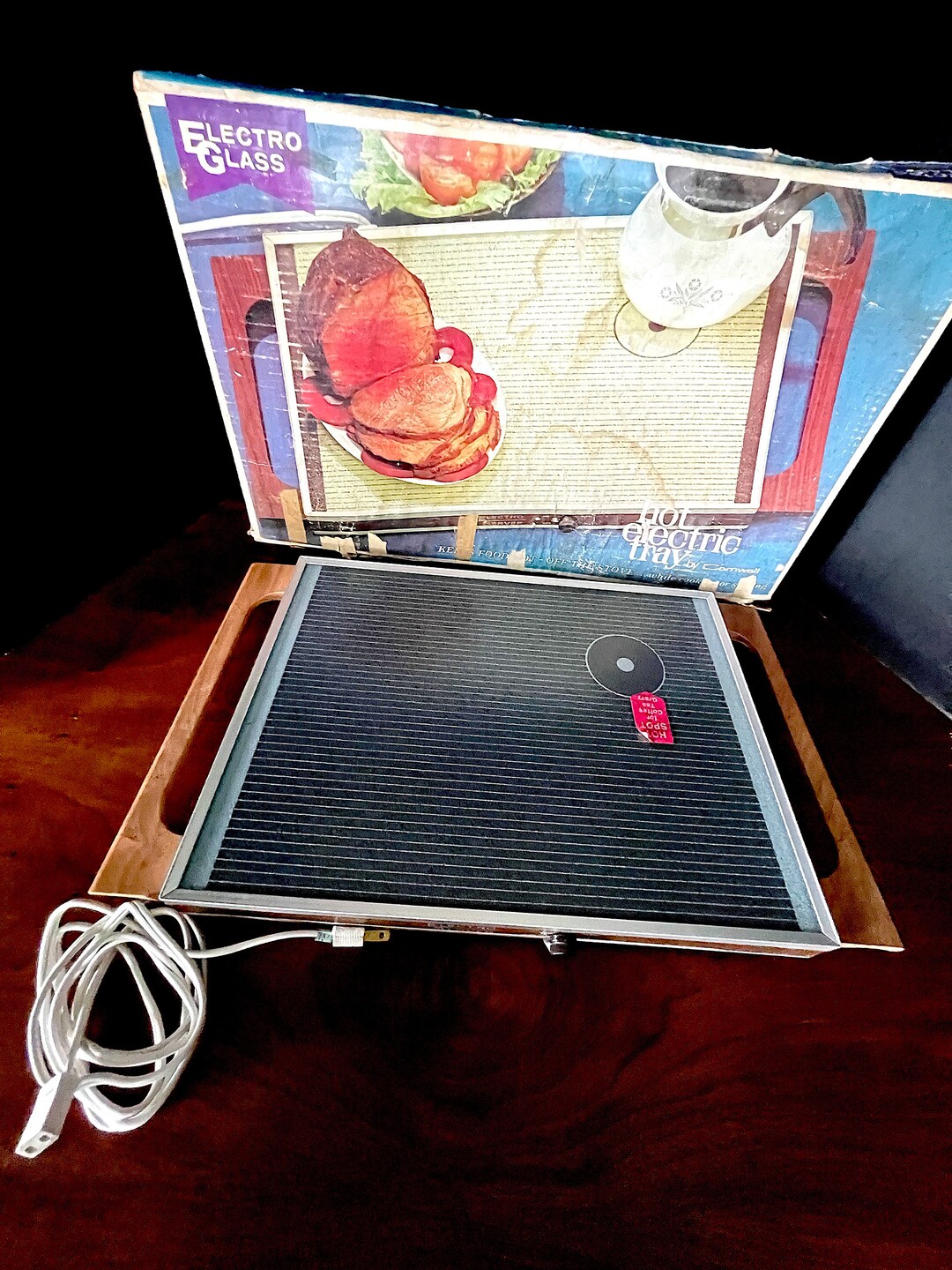 1960's-70's Cornwall Hot Electric Tray, Keeps Things Warm, Heat Food Up ...
