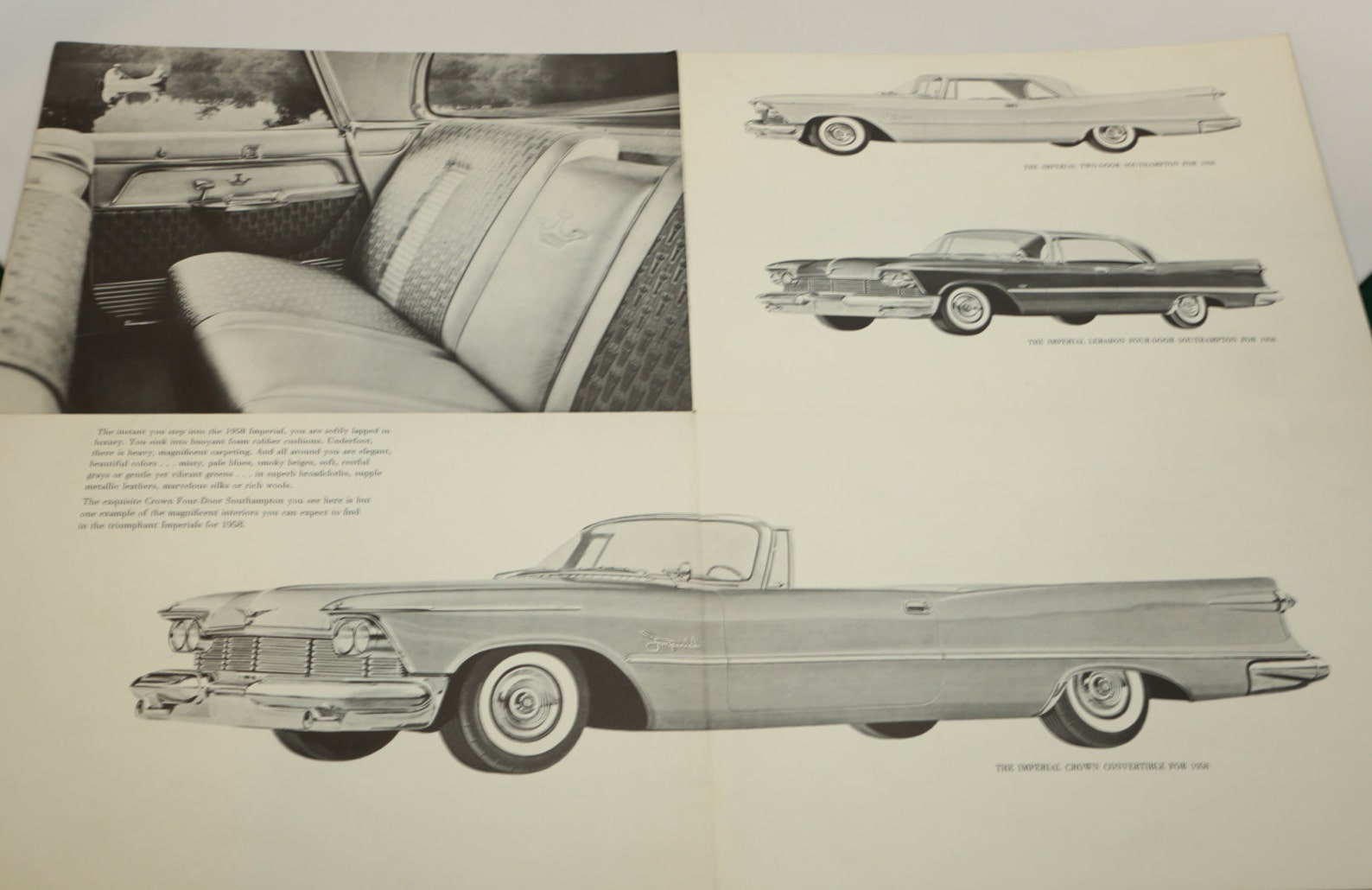 Johnny Unitas 1958 Autograph Bob Turley IMPERIAL Car Show Leaflet, Miss ...