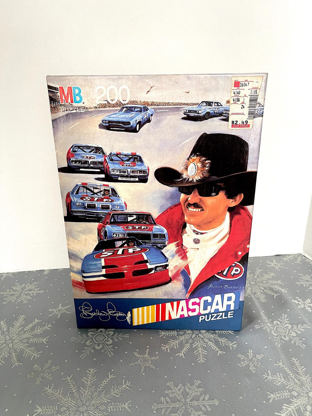 1991 NASCAR Richard Petty, Milton Bradley Puzzle, 200 Pc, 12-1/8" X 16 ...