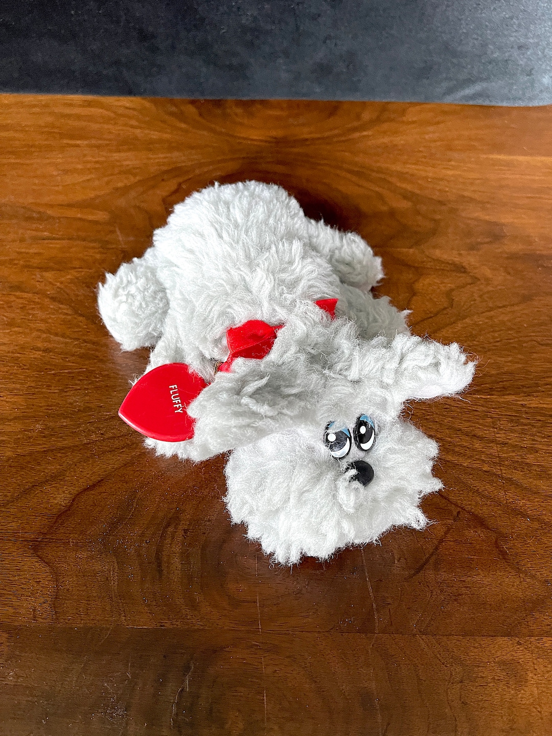 1980's Newborn Pound Puppy Furries, Tonka, Gray fluffy W Name Tag ...