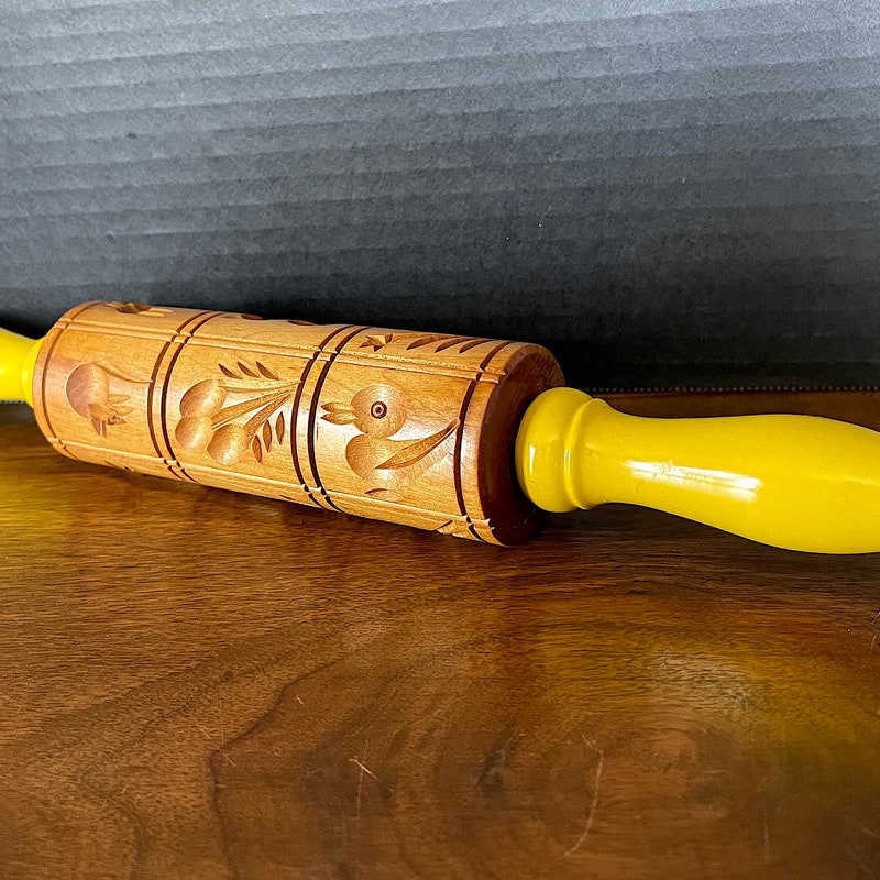 Carved Rolling Pin - Etsy