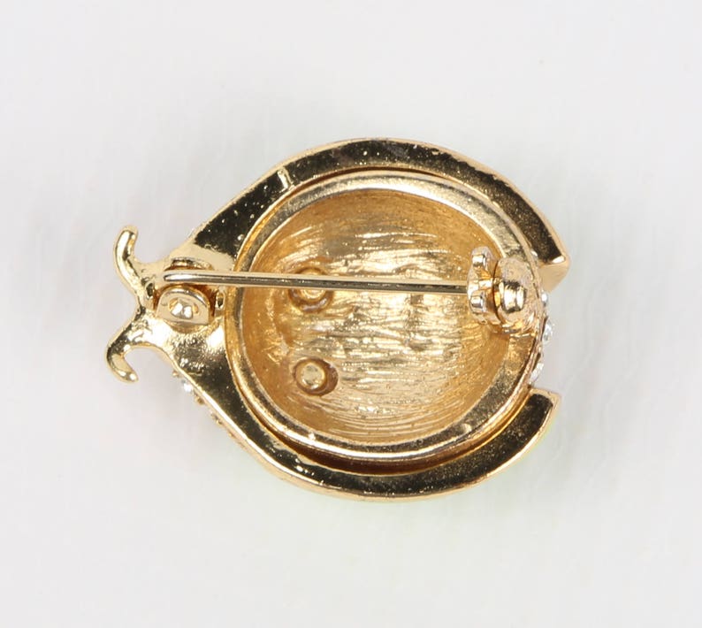 1980's Lady Bug Pin Dome Shaped Chartreuse Green Enamel - Etsy