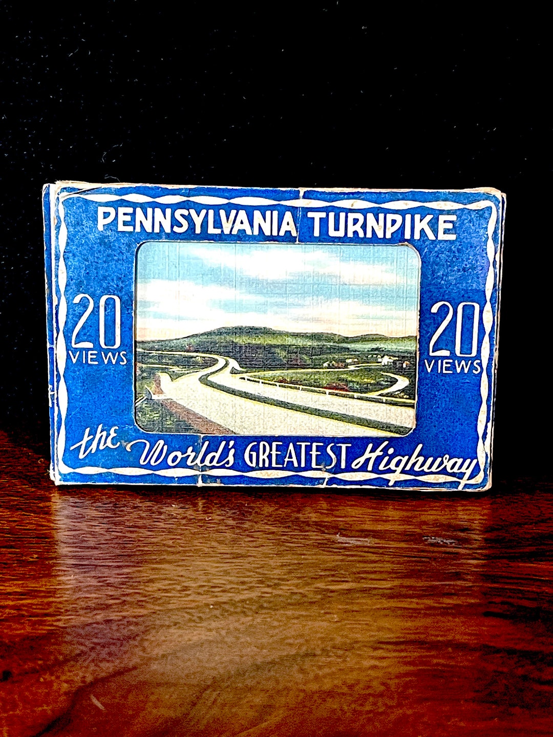 1950 Pennsylvania Turnpike 20 Card Set, "the World's Greatest Highway ...