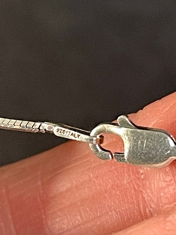 1970's-80's AGI Italy Sterling silver Fine Box Chain,… - Gem