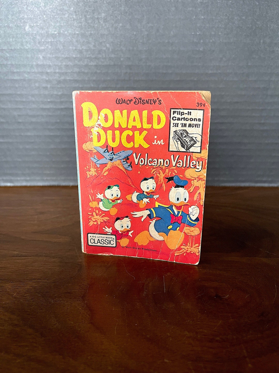 1973 Reproduction of A Big Little Book Classic, Donald Duck in Volcano ...