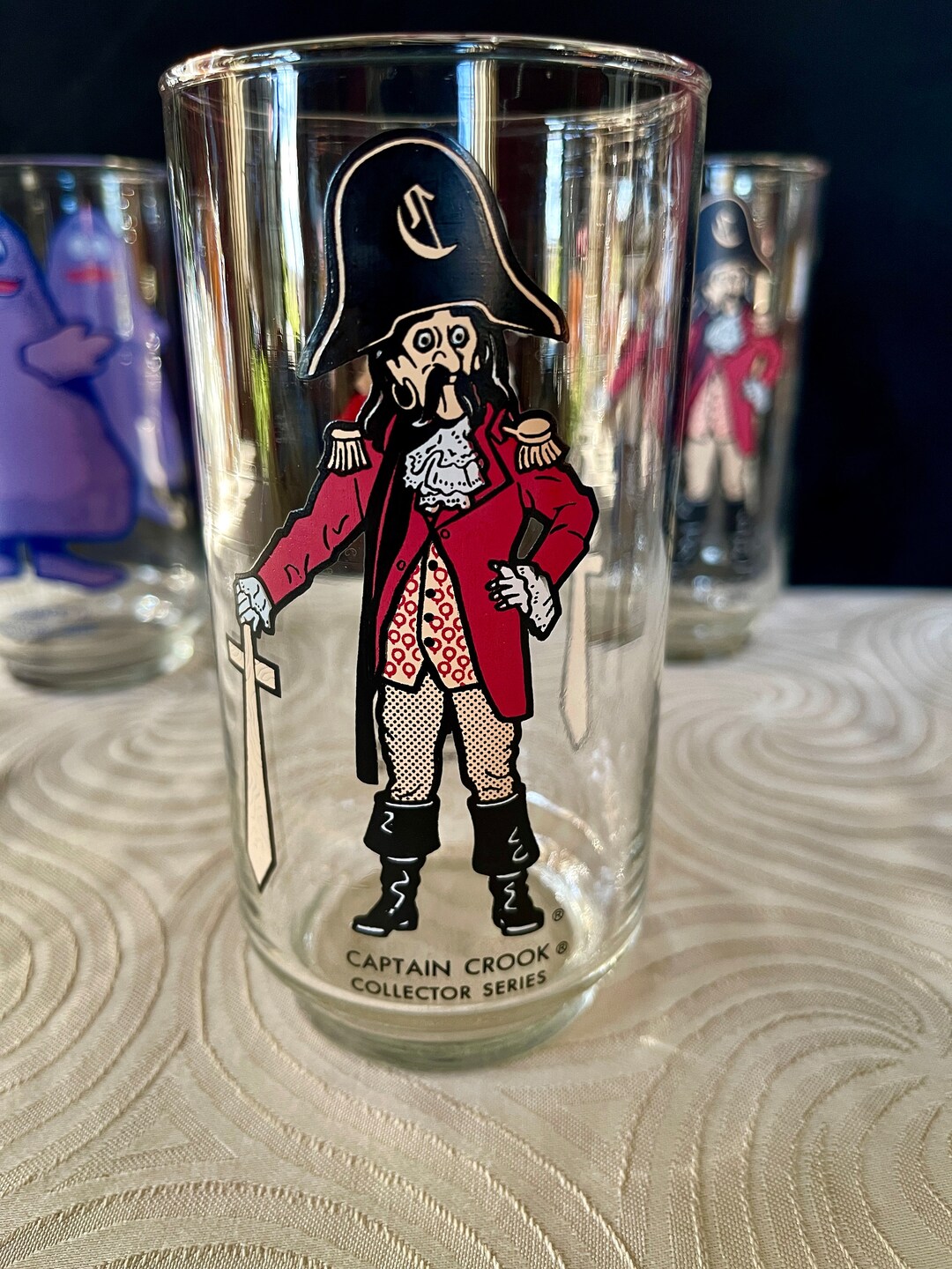 1977 Mcdonald's Captain Crook (1), Grimace(sold) Collector Series, Both ...