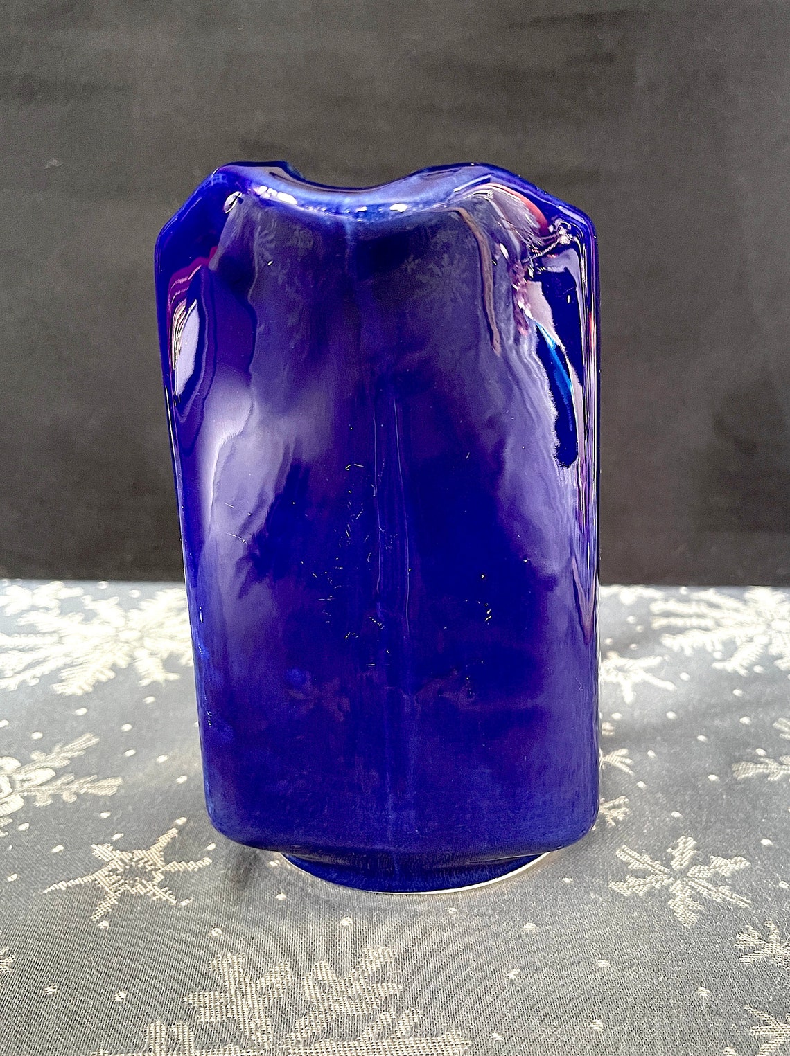 1970's KINGWOOD USA Cobalt Mid Cent. Mod. Squarish - Etsy