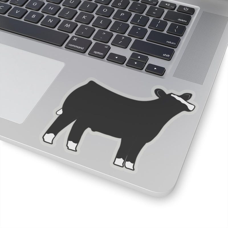Show Steer Silhouette - Etsy