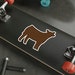 Red Angus Show Heifer Die-cut Sticker Livestock Sticker Show Livestock ...
