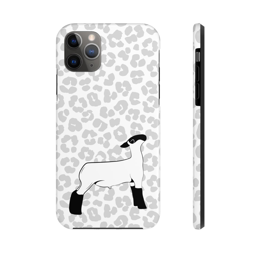 Show Lamb Leopard Print Phone Cases | Livestock Phone Case | Livestock ...