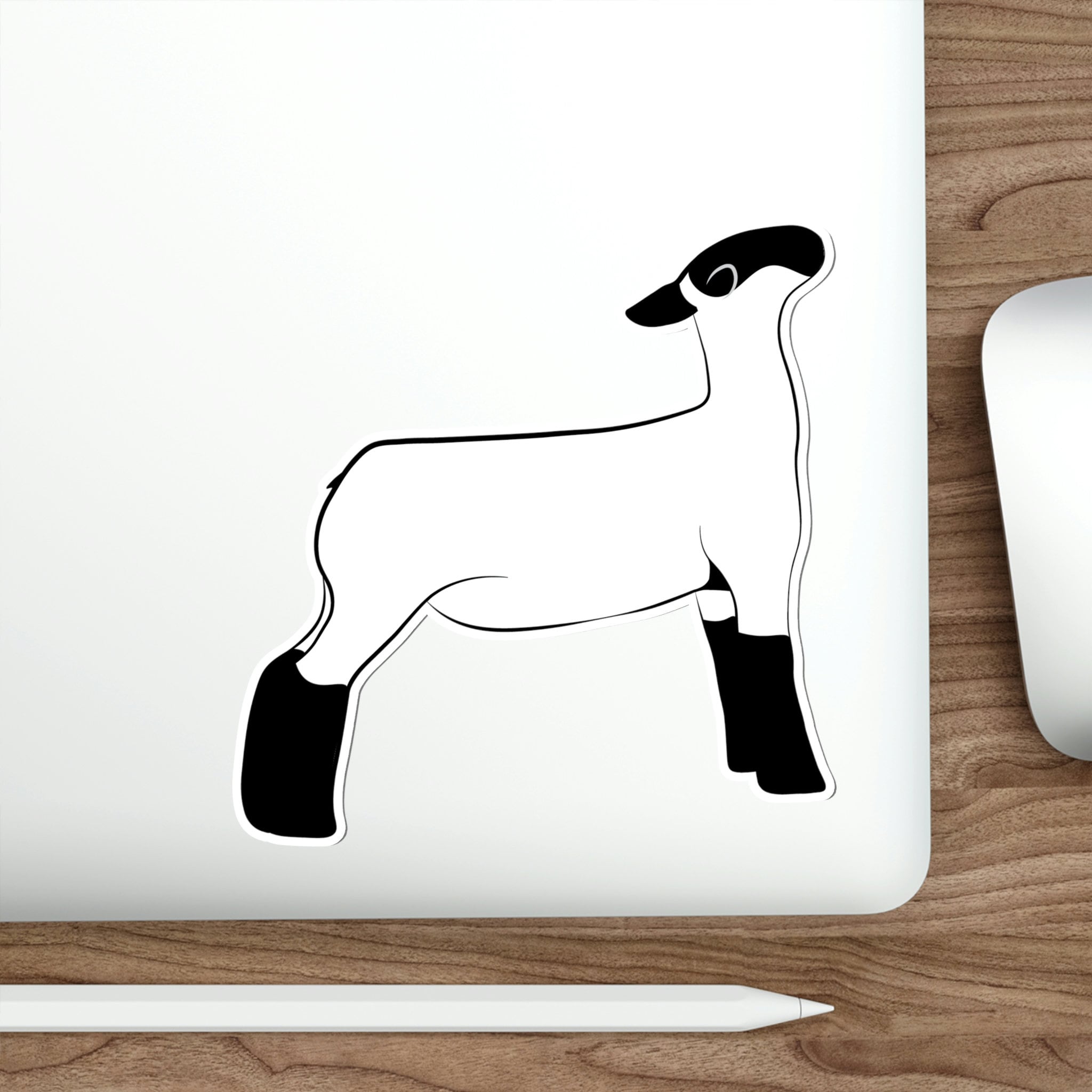 Show Ewe Lamb Die-cut Sticker | Livestock Sticker | Show Livestock ...
