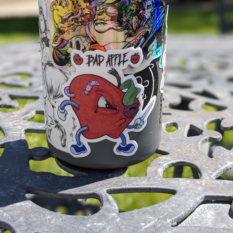 Bad Fruit Apple - Etsy
