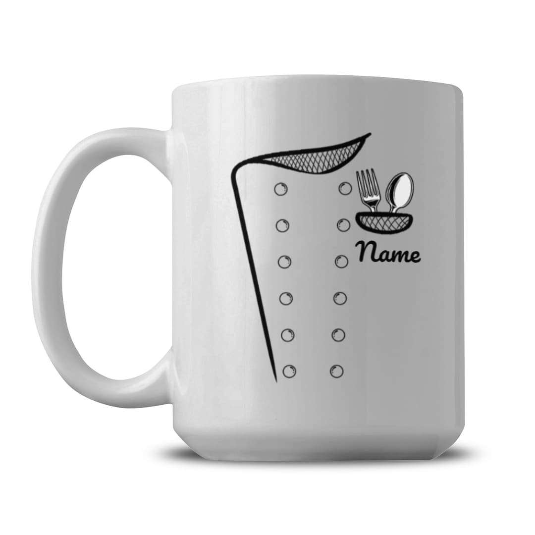 Personalized Chef Mug - Kitchen Mug - Professional Mug - Culinary Gift ...