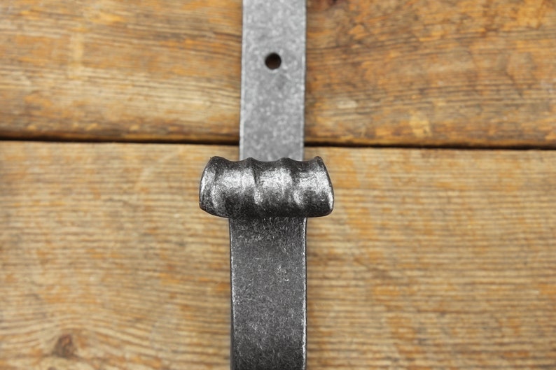 Double Wall Hook Fishtail Style Rustic Modern Wrought Iron - Etsy