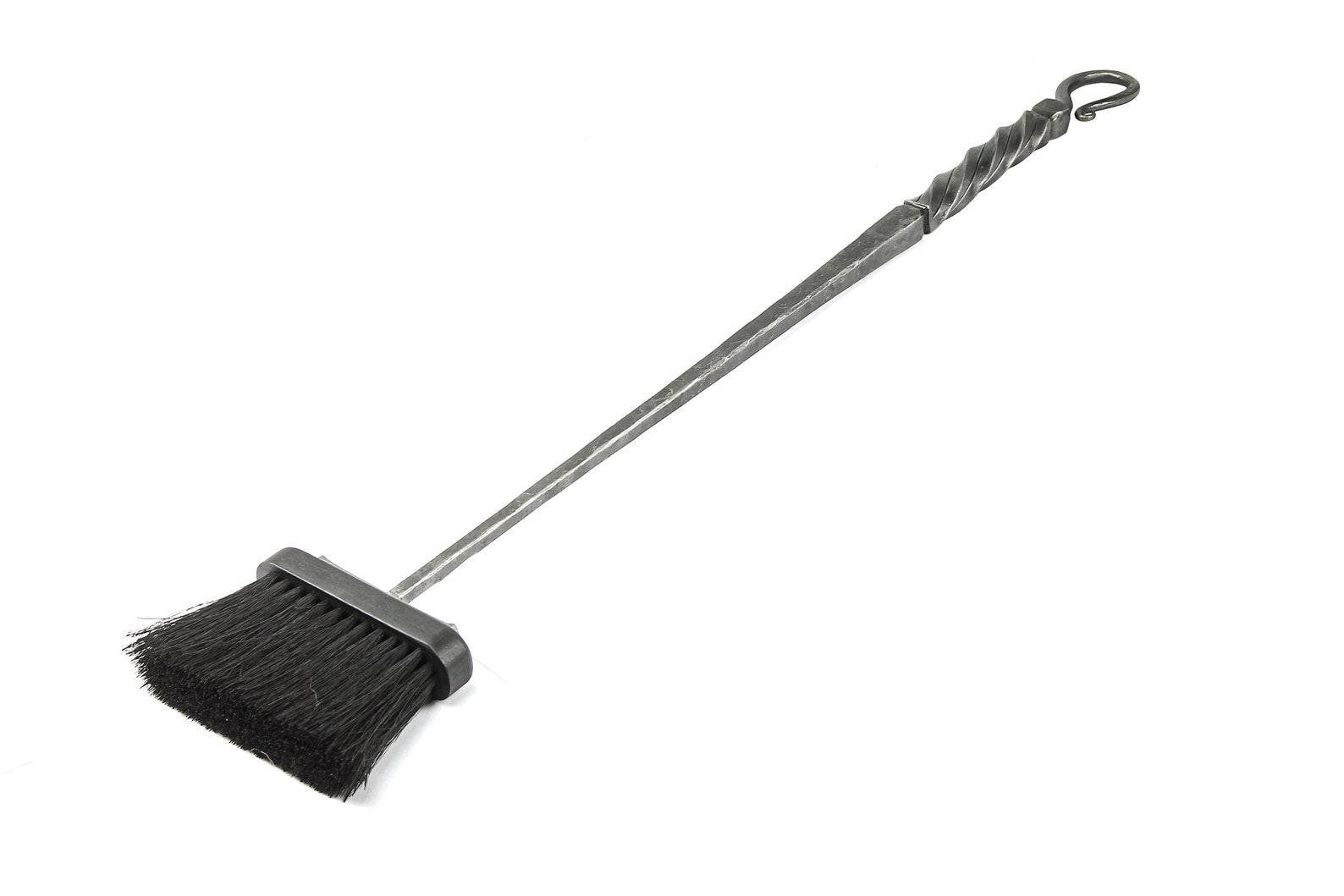 Hand Forged Iron Fireplace Broom | Classic Wood Stove Tool, 30" - Etsy