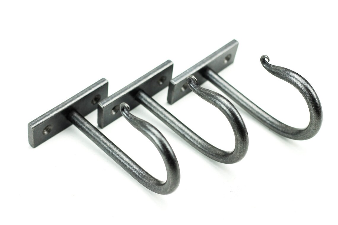 Ceiling Hook One Classic Style Undermount Hook Hand Forged | Etsy