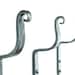 Hand Forged Classic Double Wall Hook | Rustic Iron Coat Hook - Etsy