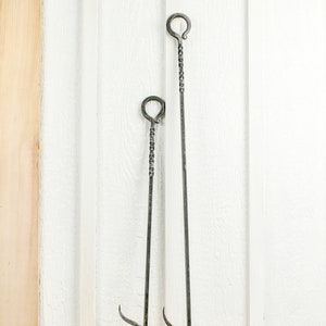Personalized Fire Poker | Hand Forged Steel Fireplace Tool - Etsy