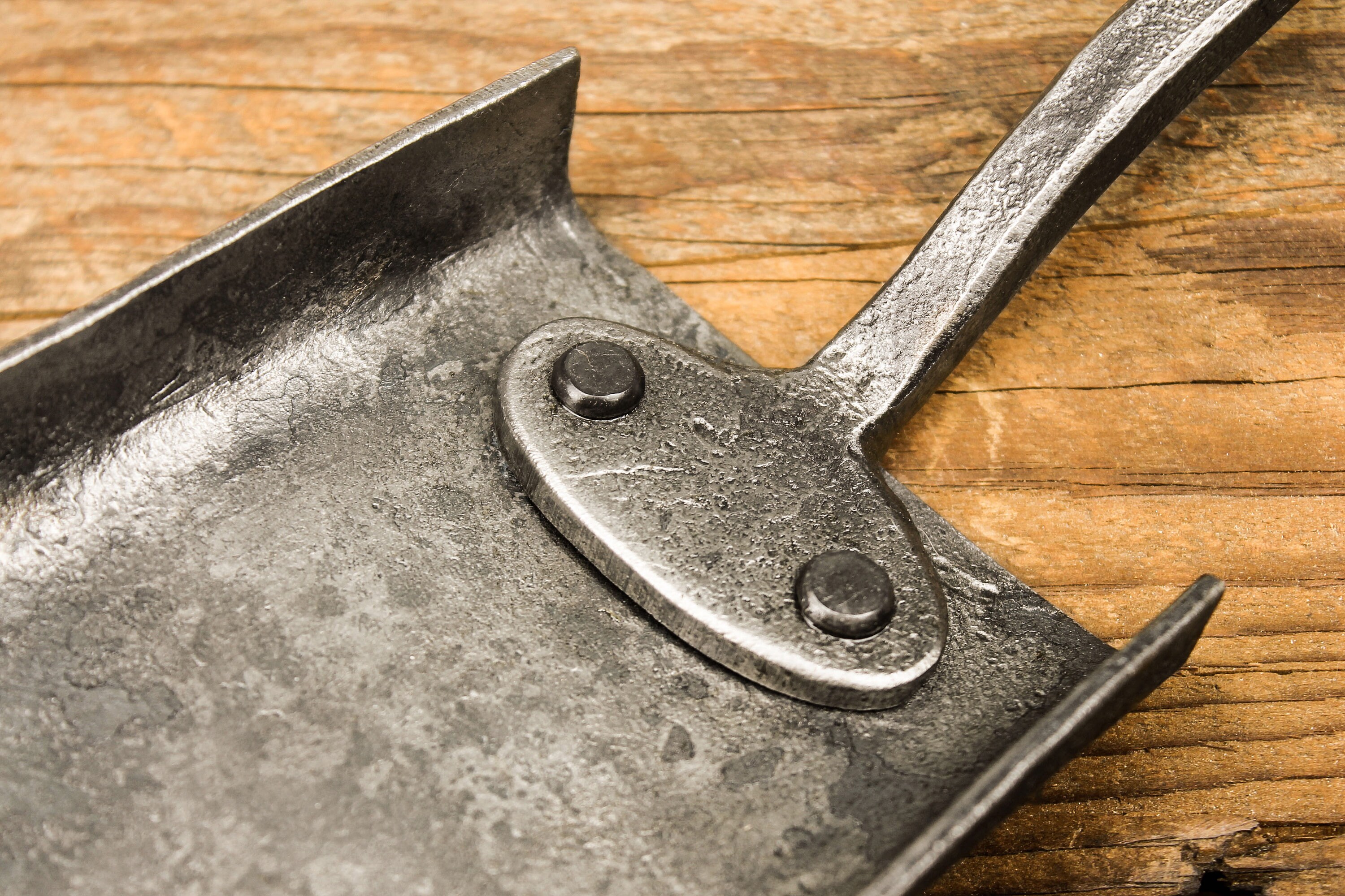 Hand Forged Fireplace Shovel Classic Style Hammered Metal - Etsy