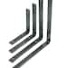 Forged Steel Shelf Bracket | Simple Heavy Duty Metal Shelf Brackets ...