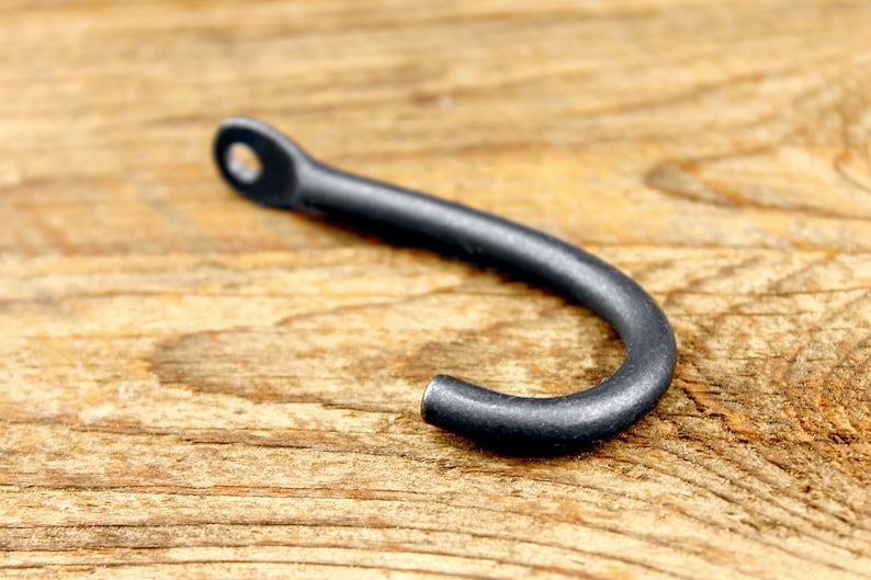 Small Key Hook Round Rustic Modern Jewelry Hanger - Etsy