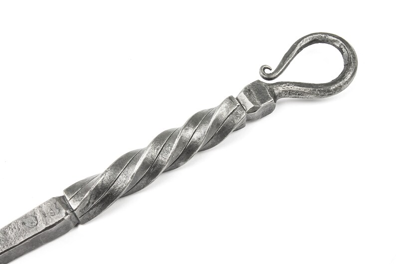 Hand Forged Iron Fireplace Broom | Classic Wood Stove Tool, 30" - Etsy