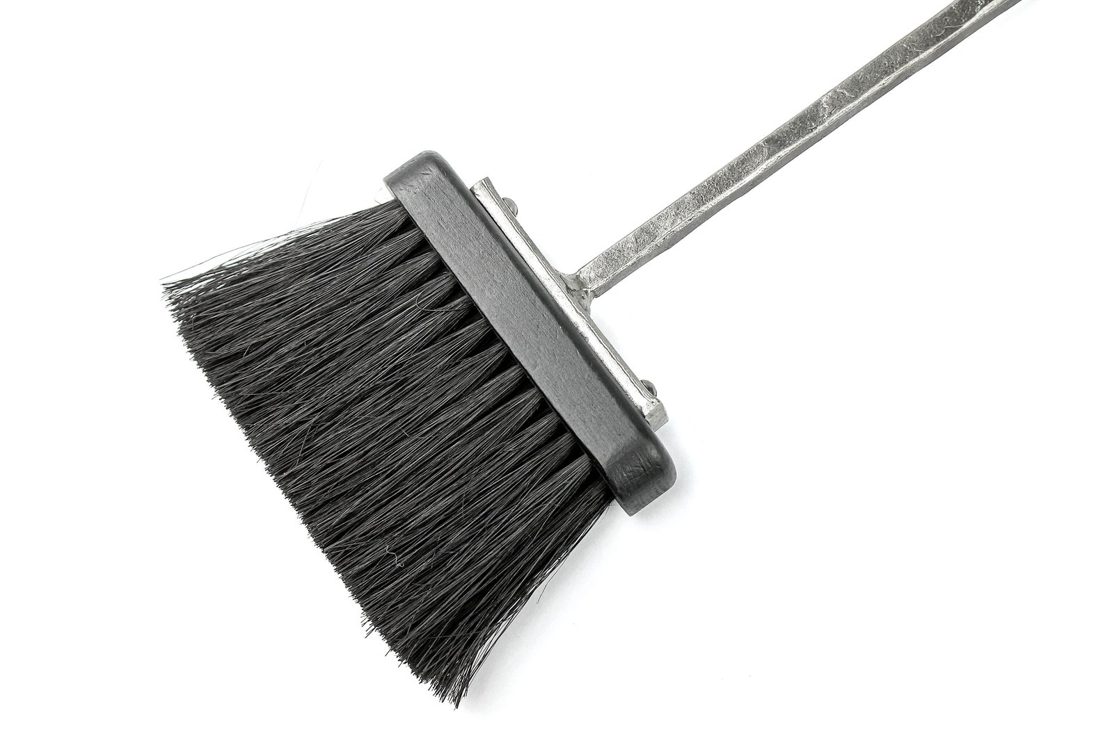 Fireplace Broom, Classic Style | Hand Forged Iron Wood Stove Tool | 30 ...
