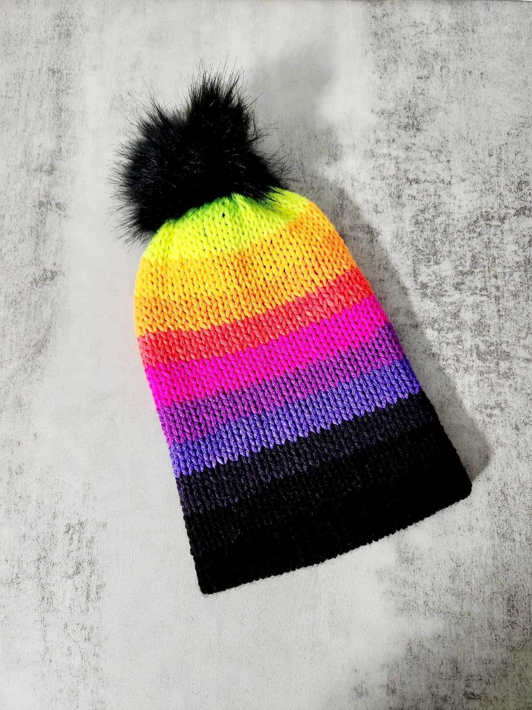 Evil Twin Beanie, Knitted Hat, Tik Tok Beanie. Knitted Hat, Beanie ...