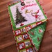 Holiday Advent Calendar, Grinch Advent Calendar, Quilted Wall Hanging ...
