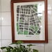 Map of Hamilton, NSW - Etsy