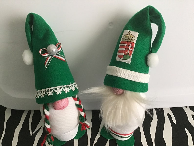Hungarian Good Luck Gnome magyar Szerencse Manó Pair - Etsy