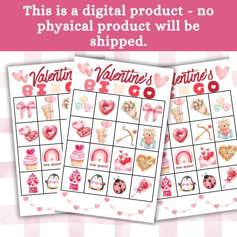 Valentine Bingo Printable Game | Valentine’s Day Classroom Party ...