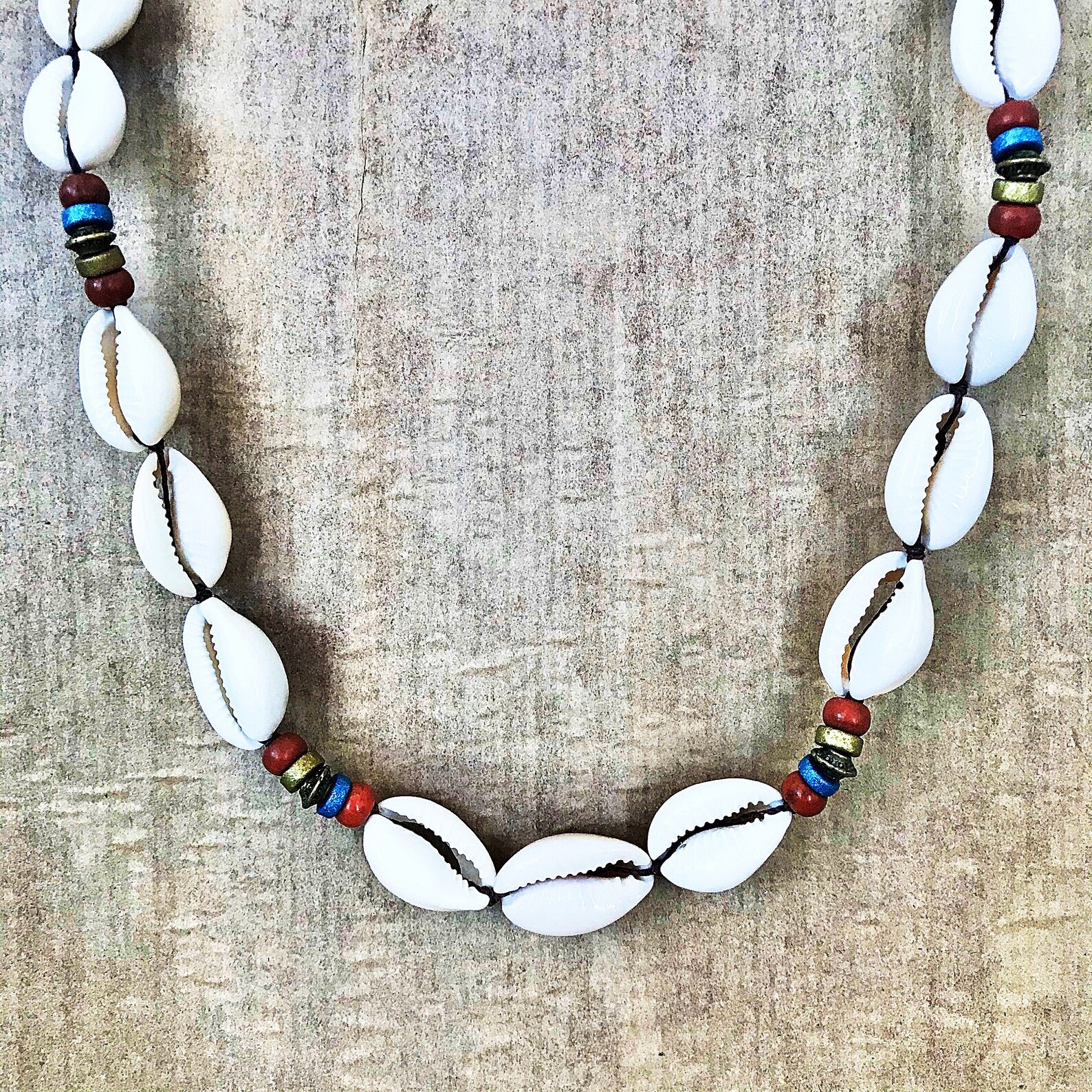 Shell necklace men women choker cowrie shell necklace - Etsy France