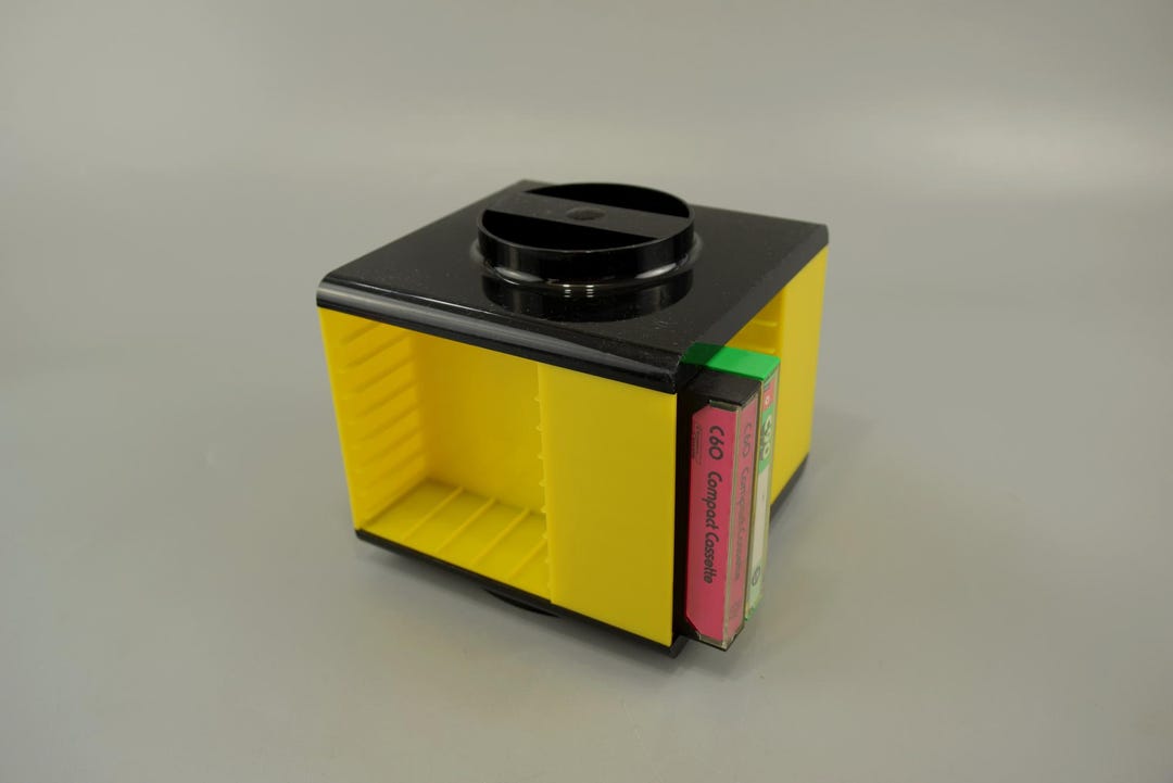 Vintage Cassette Carousel / Cassette Stand / Cassette Holder | 80s - Etsy
