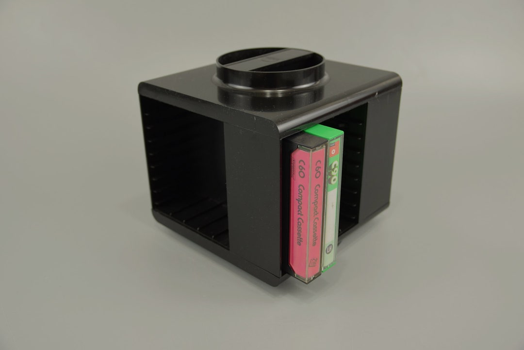 Vintage Cassette Carousel / Cassette Stand / Cassette Holder 80s - Etsy