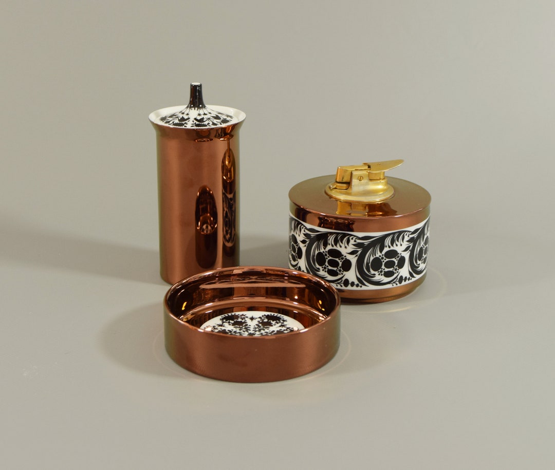 Rosenthal Berlin Smoker Set, Lighter, Table Lighter, Germany, Decor ...