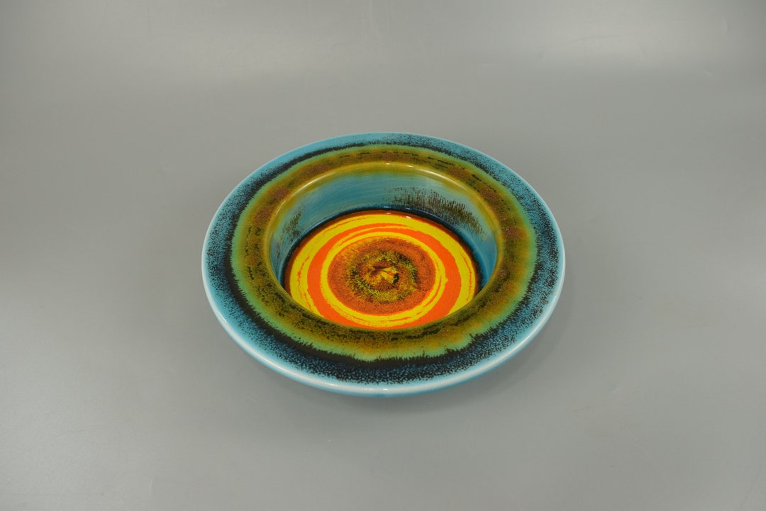Vintage Bowl / Hutschenreuther / Renée Neue | West German Pottery | 70s ...