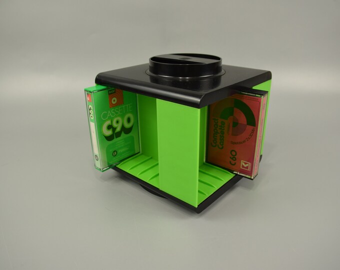 Vintage Cassette Carousel / Cassette Stand / Cassette Holder | 80s - Etsy