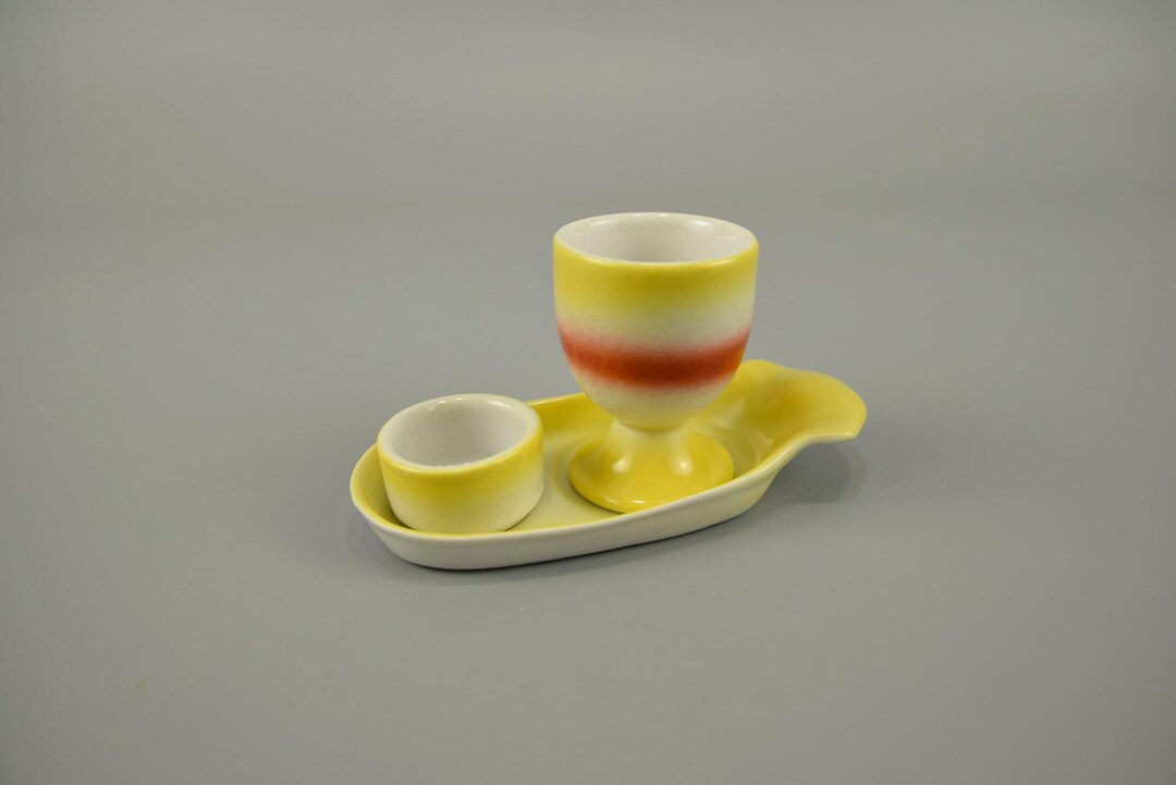 Vintage Egg Cups / Salt Cellar / Coaster / Art Deco Germany 30s - Etsy