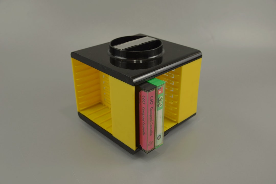 Vintage Cassette Carousel / Cassette Stand / Cassette Holder | 80s - Etsy