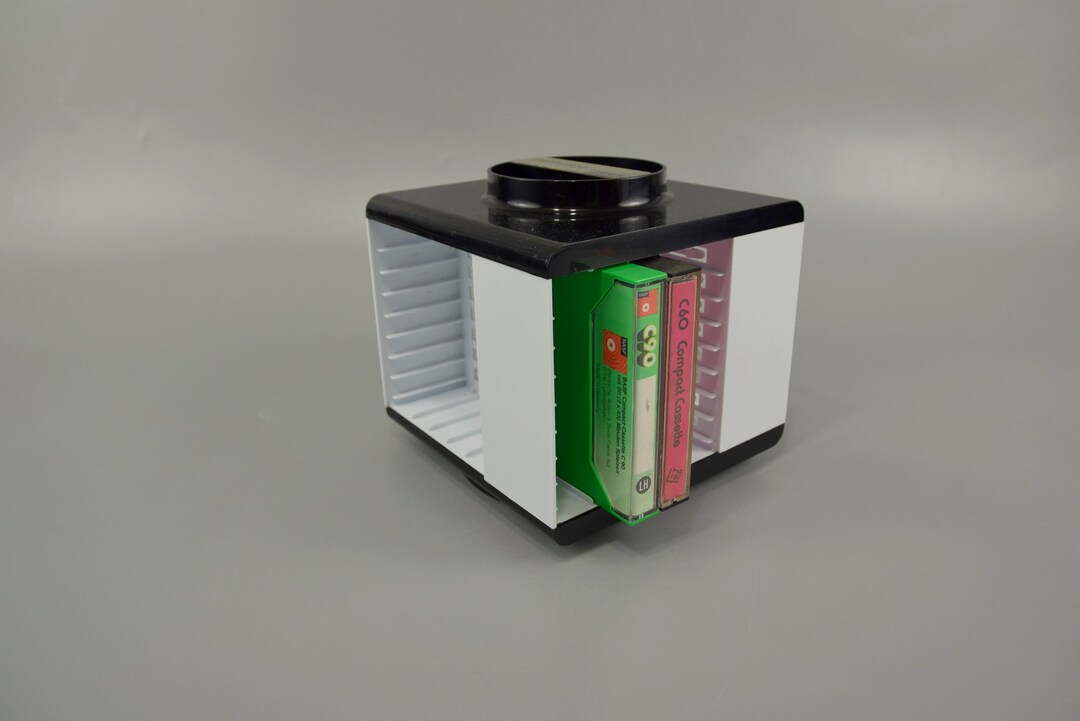 Vintage Cassette Carousel / Cassette Stand / Cassette Holder / Schott ...